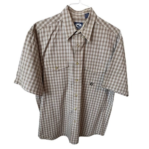 Roper | Shirts | Roper Mens Button Up Short Sleeve Western Shirt Sz L ...